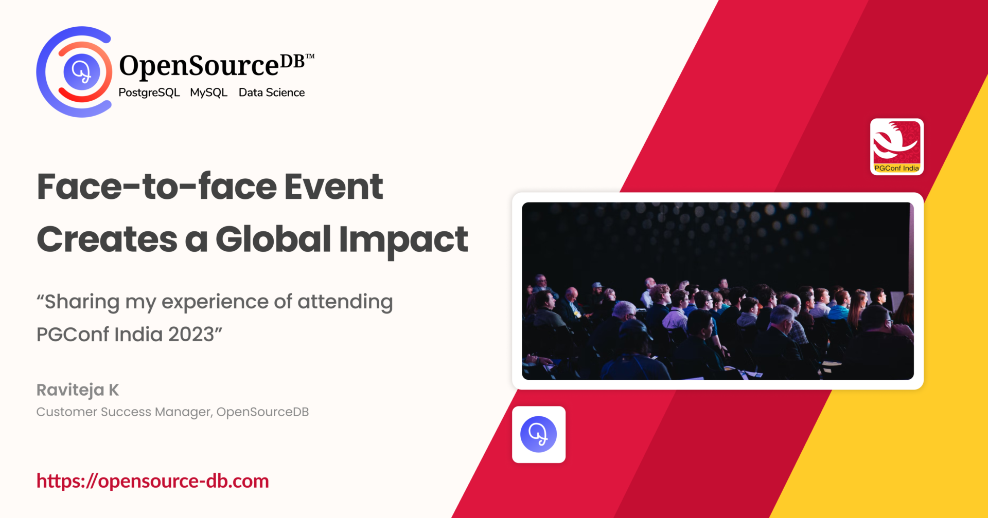 Face-to-face Event Creates a Global Impact - OpenSourceDB