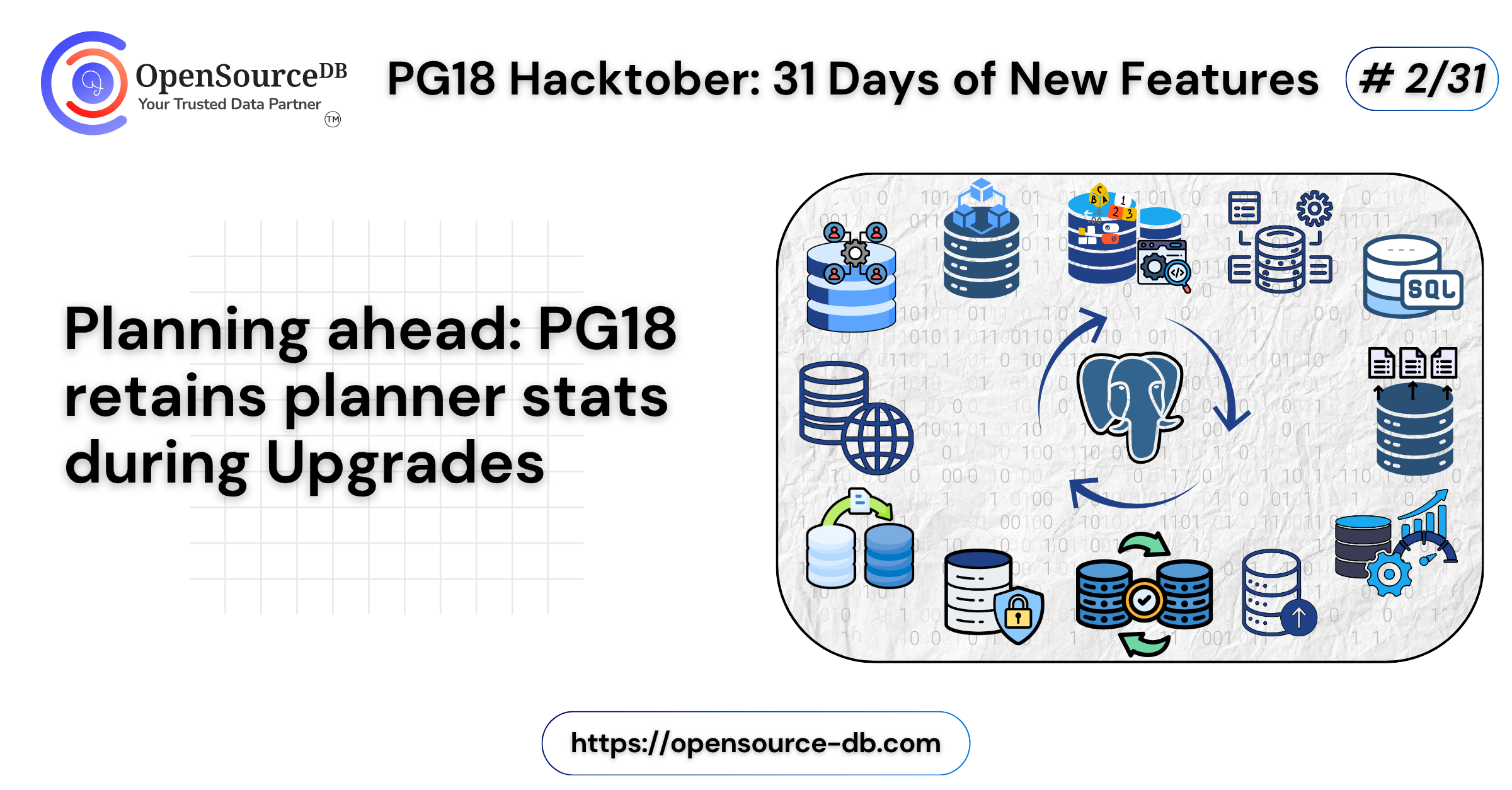 PG18 Hacktober: 31 Days of New Features : Planning ahead: PG18 retains ...